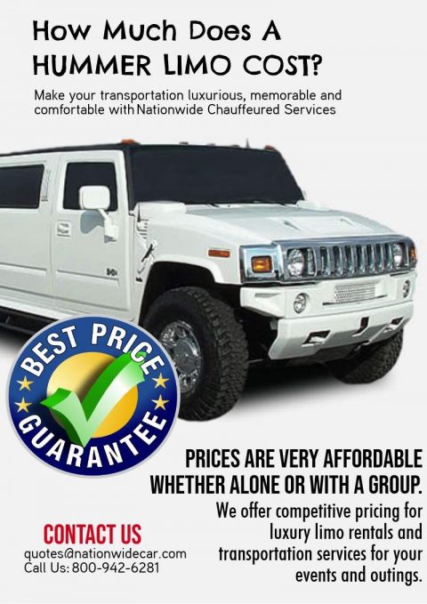 Nationwide Chauffeured Services Infographics