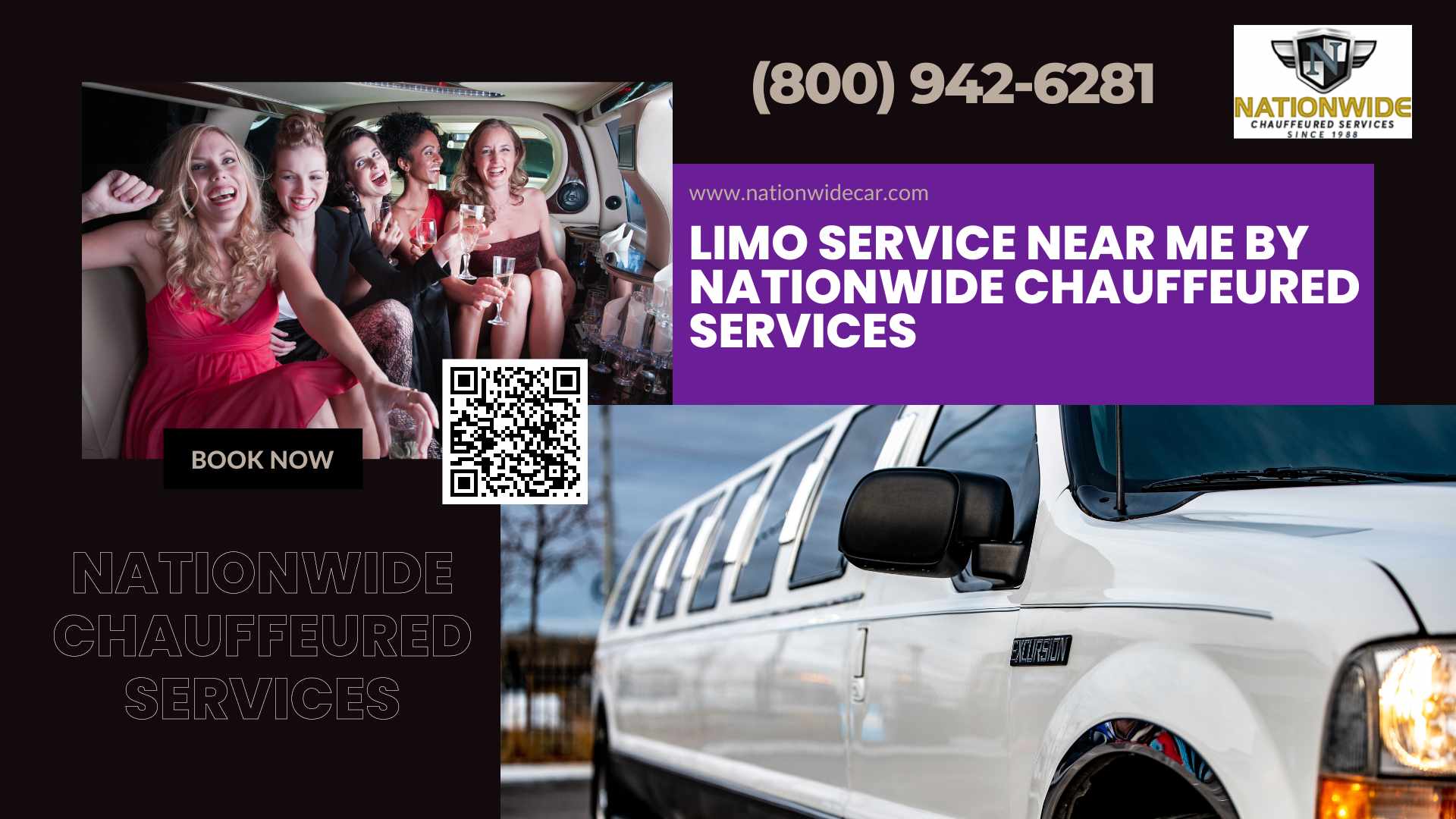 Limo Service Near Me by Nationwide Chauffeured Services