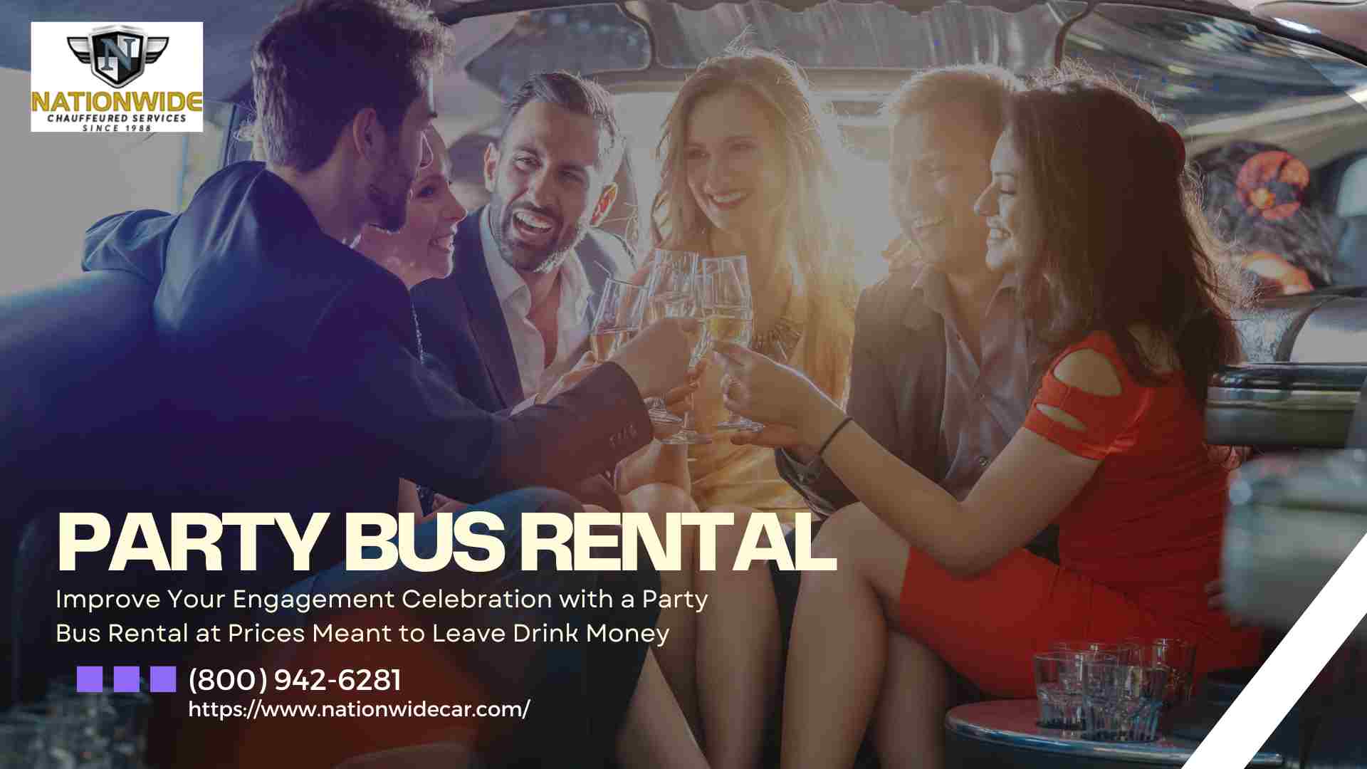 Improve Your Engagement Celebration with a Party Bus Rental