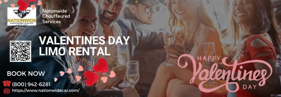 Valentines Day Limo Rental -Valentines Day Transportation Service